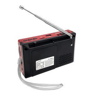 Supersonic | Portable Audio & Video | Red Bluetooth Amfmsw 9 Band Radio ...